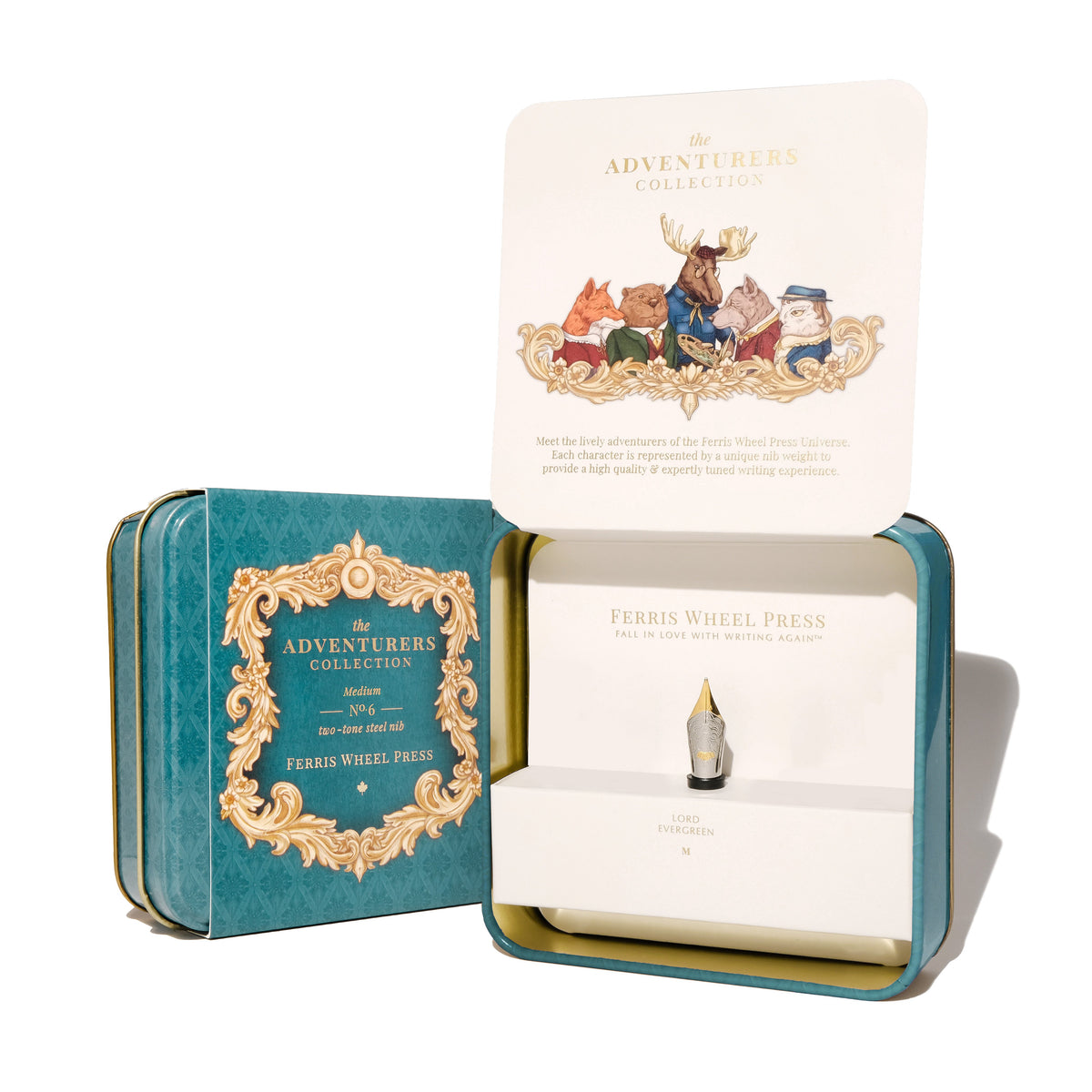 The Adventurers Nib Collection - Single Nib Set — Ferris Wheel Press SG